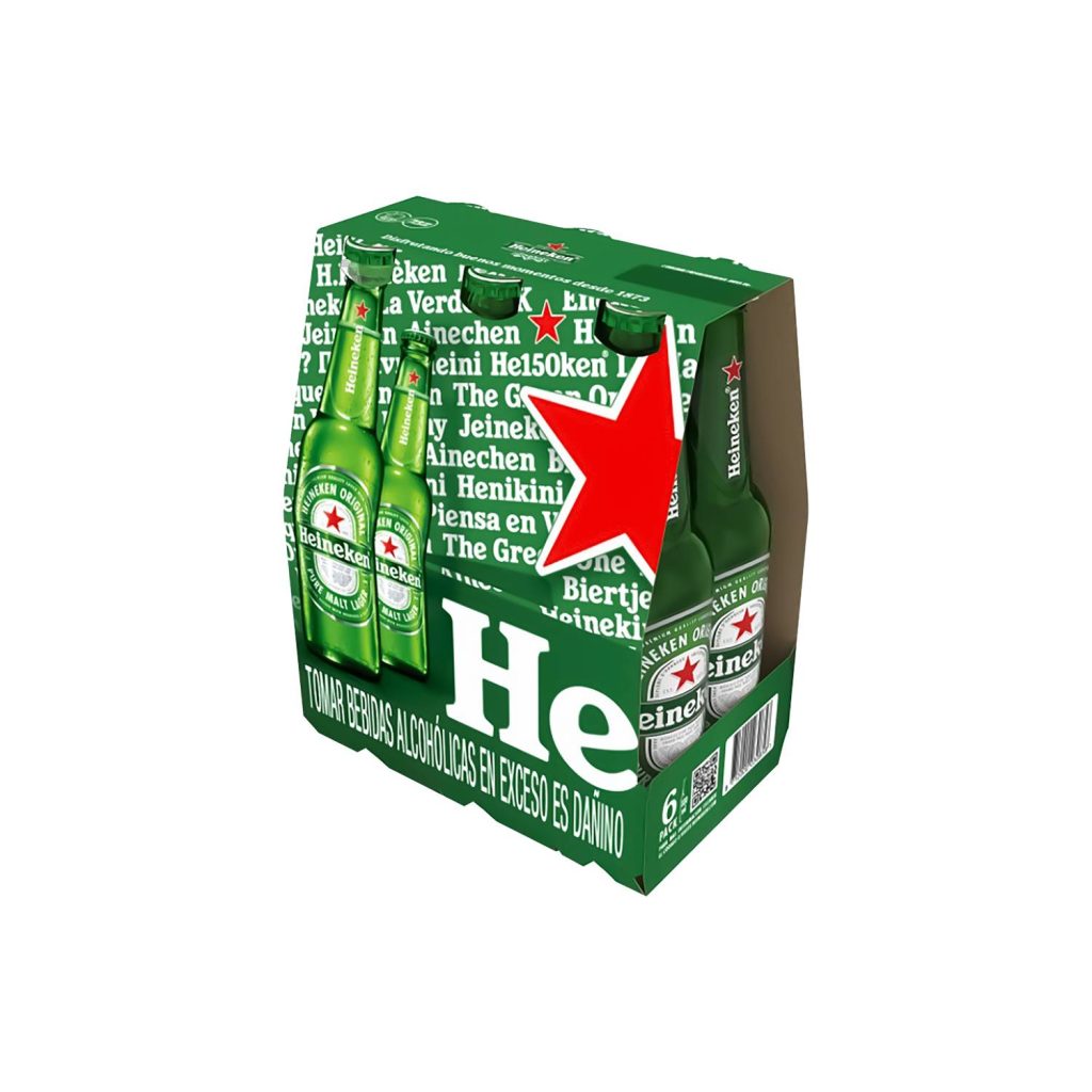 SIX PACK HEINEKEN BOT 330ML – Licorerias Samy